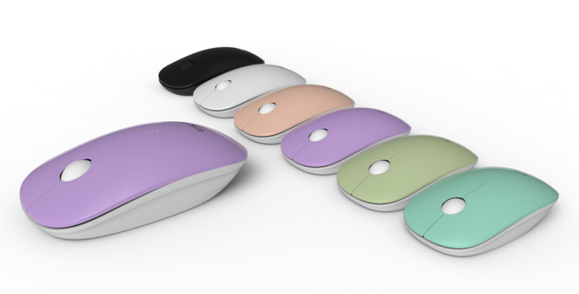 New E product T101 notebook desktop wireless computer mouse color mouse ...